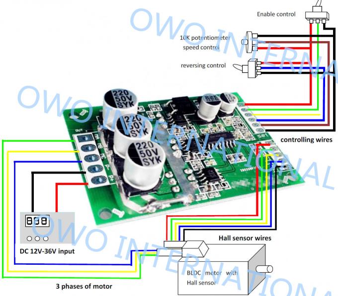 Brushless Dc Motor Driver Circuit