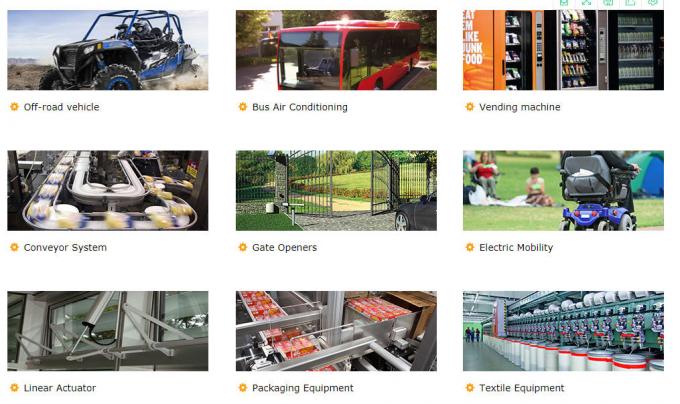 500VDC Hall sensor 42mm Brushless Dc Motor 4000rpm 24v