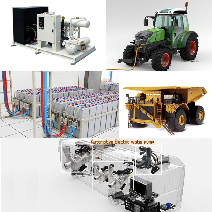 OWP Series 24V 250W High Flow Automotive Water Pump For EV Bus PHEV ...