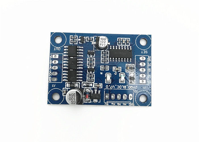 Mini BLDC Motor Driver Board Accuracy Speed Control For Hall Sensor Motor