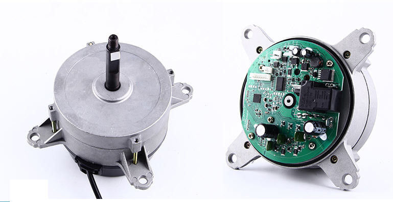 Cooling Axial Flow Dc Brushless Fan Motor 12v 24V With Built In Controller