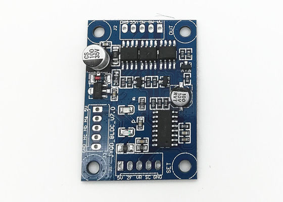 Mini BLDC Motor Driver Board Accuracy Speed Control For Hall Sensor Motor