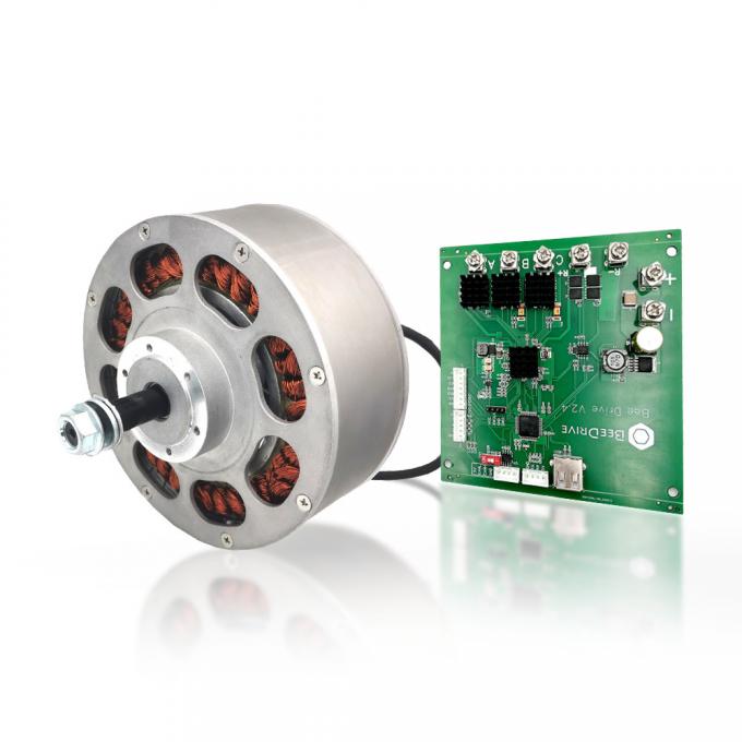 6.5 Inch High Torque BLDC Servo Motor With Build In Encoder